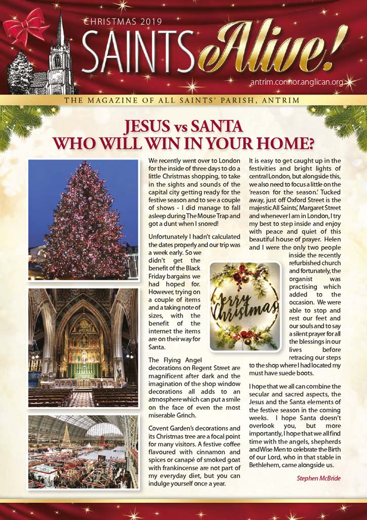 Parish Magazine - All-Saints Parish Antrim
